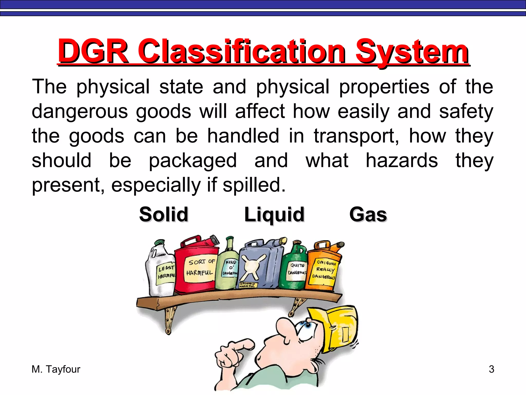 Section 3 IATA Classification | PPT