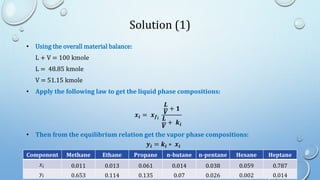 Section 3 multistage separation processes | PPTX | Chemistry | Science
