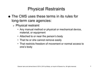 Section 3 restraint alternatives and safe restraint use | PPTX