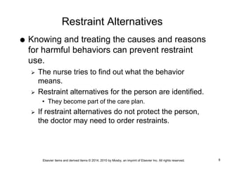 Section 3 restraint alternatives and safe restraint use | PPTX