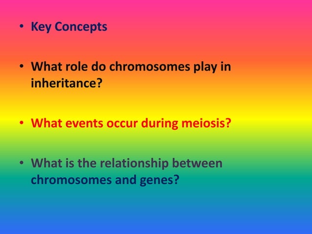 Section 3 the cell and inheritance | PPT