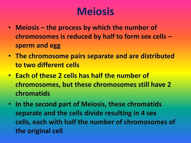 Section 3 the cell and inheritance | PPT