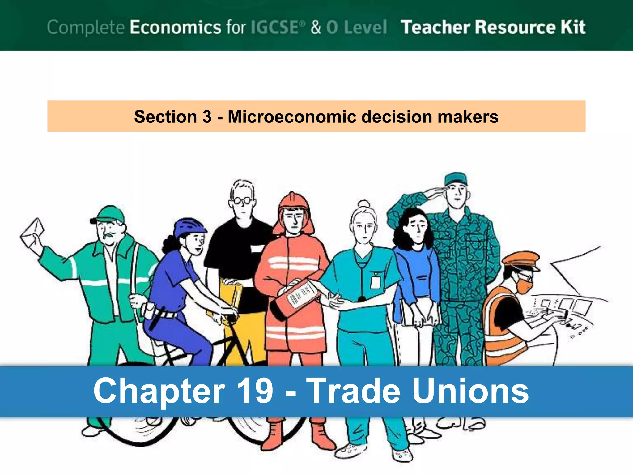 Section 3 - Trade Unions (Chapter 19).ppt