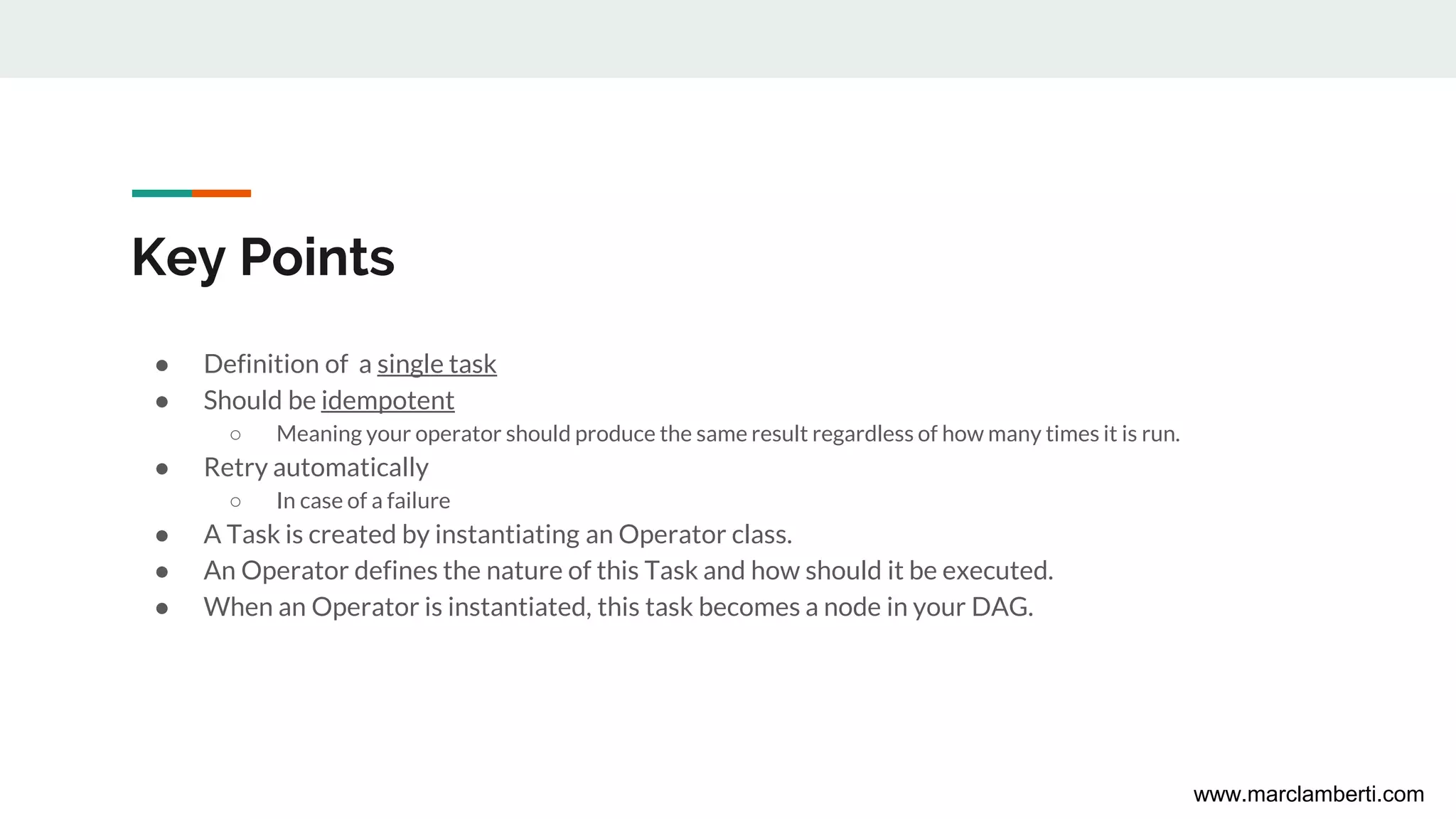 Apache Airflow What Is An Operator Ppt