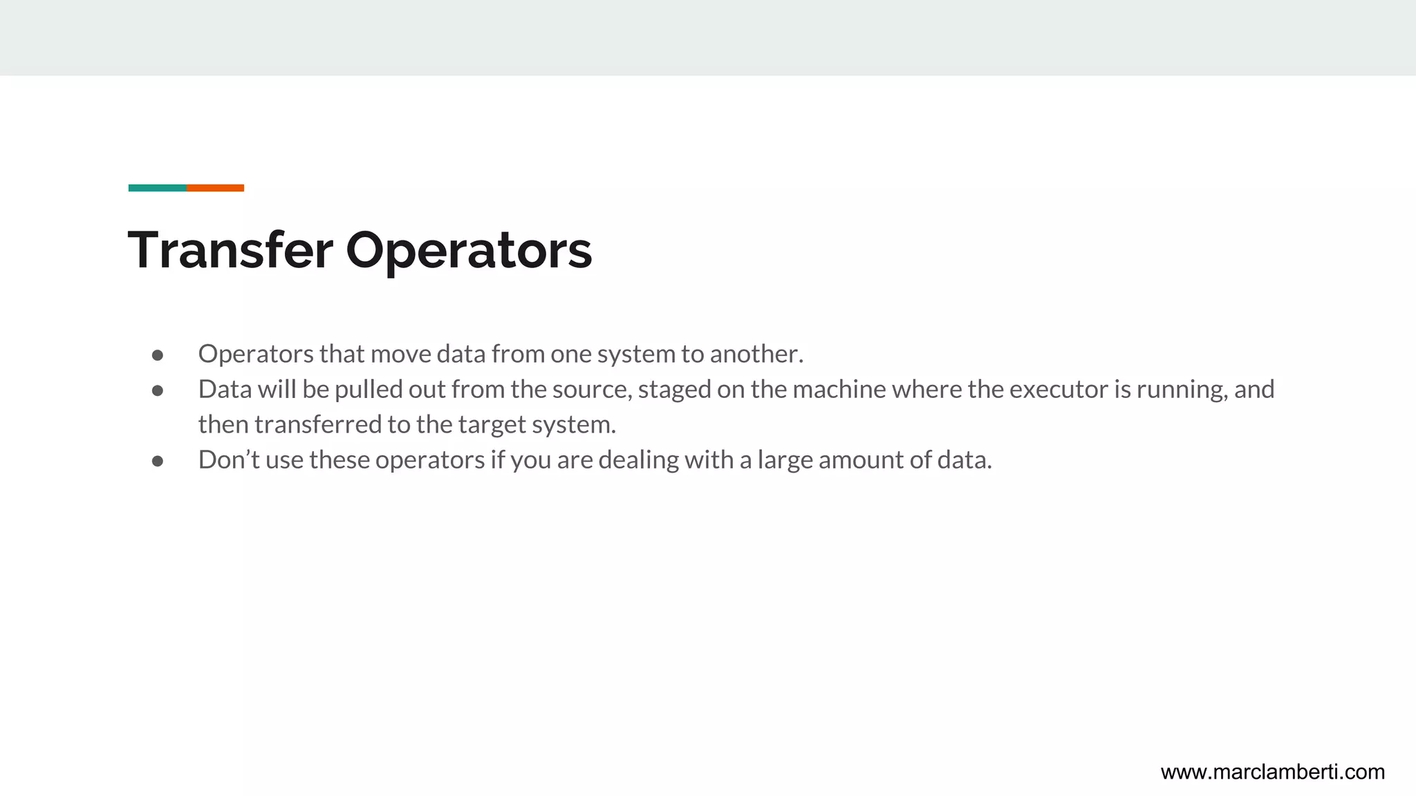 Apache Airflow | What Is An Operator | PPT