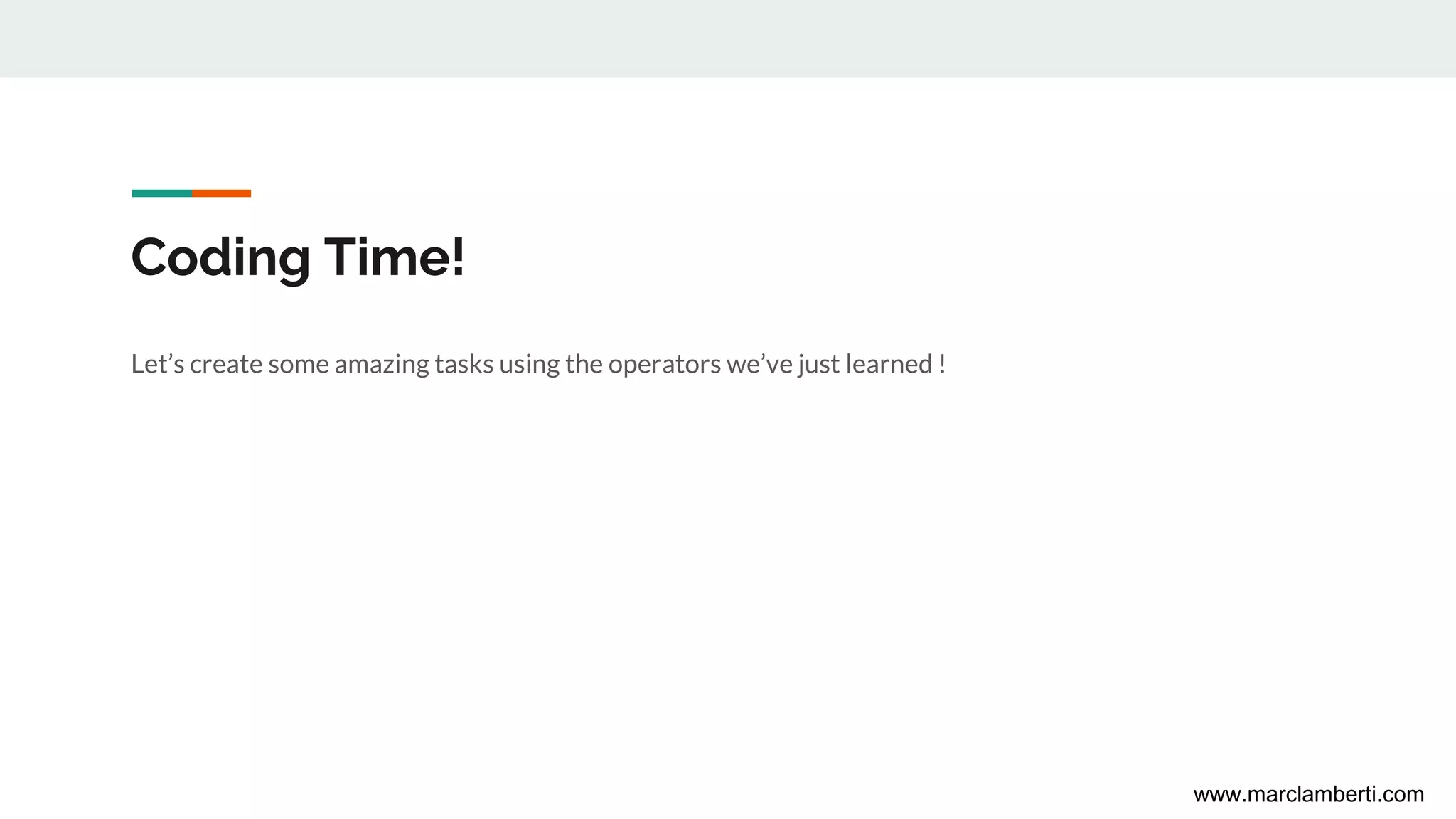 Apache Airflow | What Is An Operator | PPT