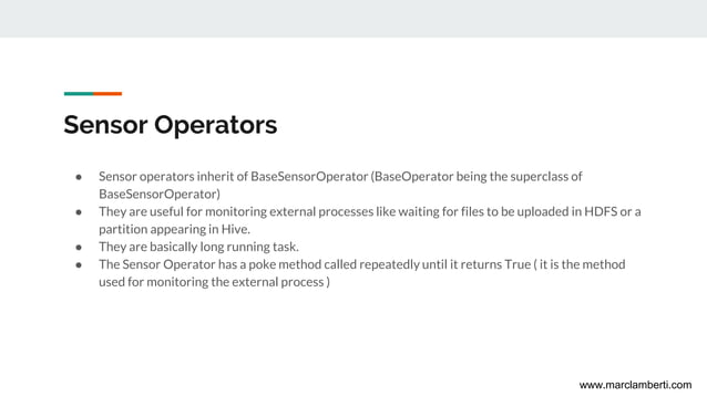 Apache Airflow | What Is An Operator | PPT