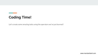 Apache Airflow | What Is An Operator | PPT