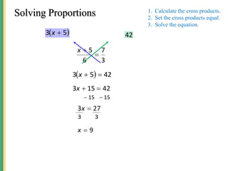 Ratios and Proportions.ppt | Water Services | Home Utilities