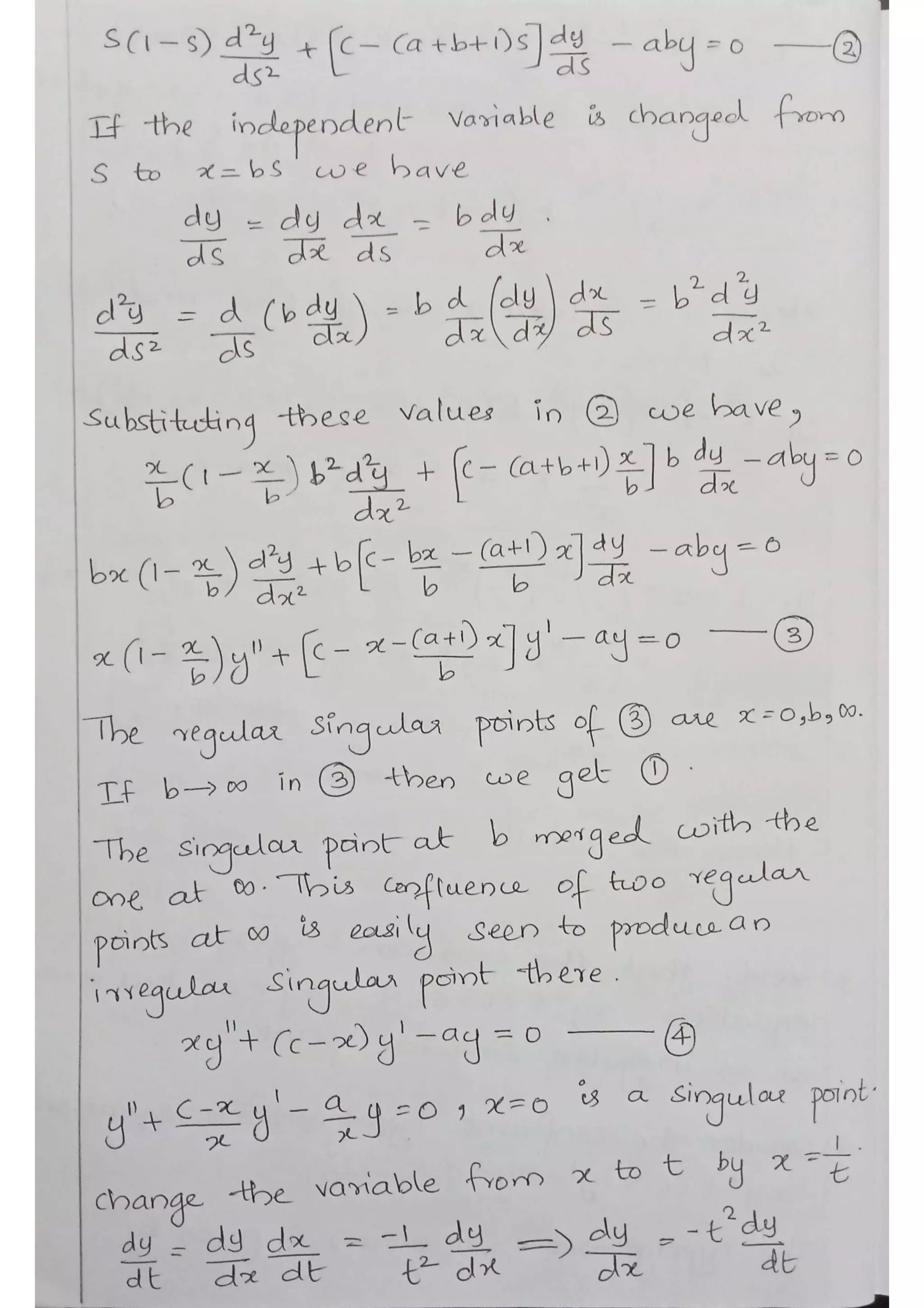 Section 31-The point at infinity | PDF