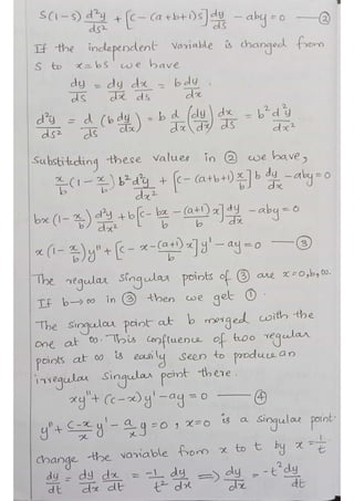 Section 31-The point at infinity | PDF