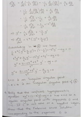 Section 31-The point at infinity | PDF