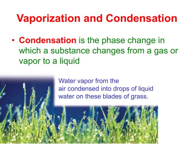 Section 33.ppt evaporation condensation s | PPT | Chemistry | Science