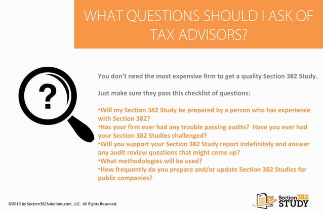 Section 382 study 101 | PPT