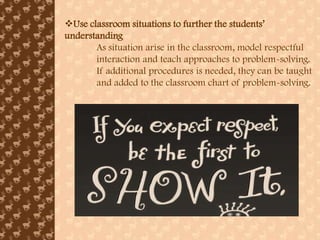 CLASSROOM MANAGEMENT Establishing a Classroom Management System Built ...