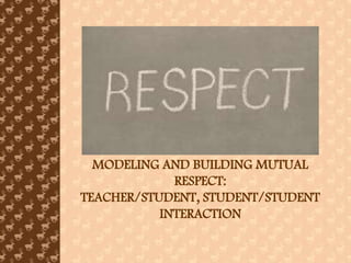 CLASSROOM MANAGEMENT Establishing a Classroom Management System Built ...