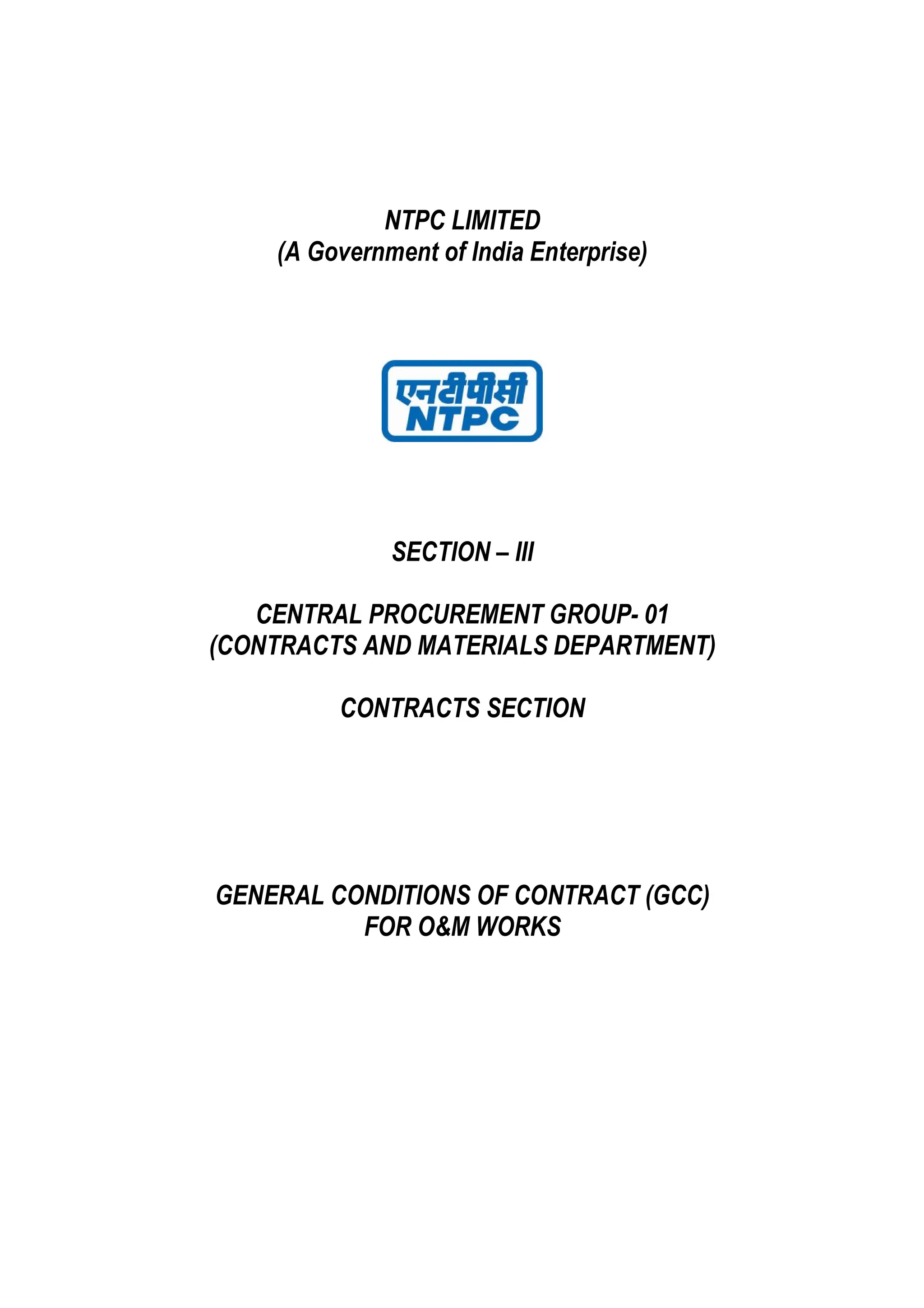 SECTION 3 GCC.pdf file of general term and condition | PDF