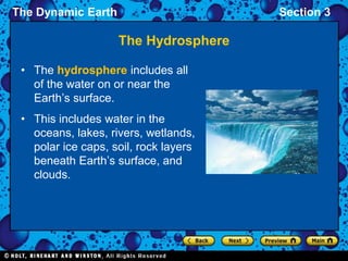 Hydrosphere Layers