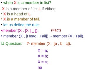 Section3 Prologppt | PPT | Programming Languages | Computing