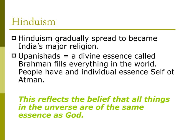 Hinduism and Buddhism | PPT