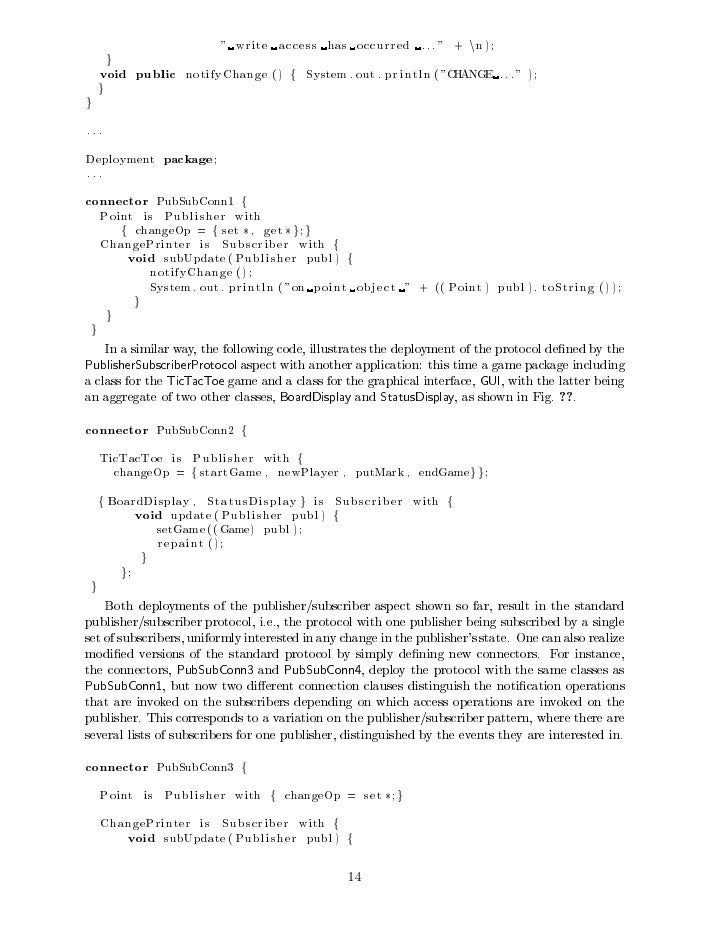 Modeling Aspects with AP&P Components