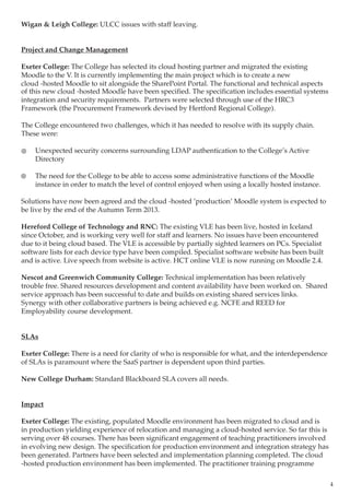 Section 4.6 vle in the cloud | PDF