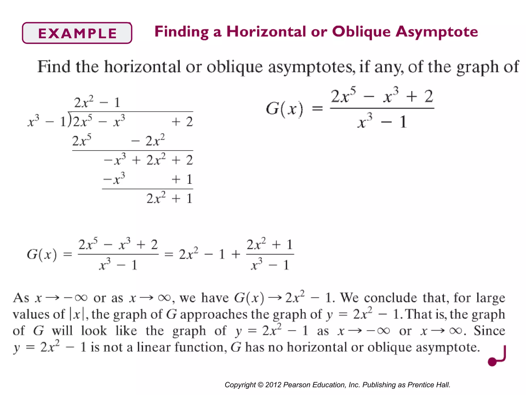 Section 4.2 properties of rational functions | PPT