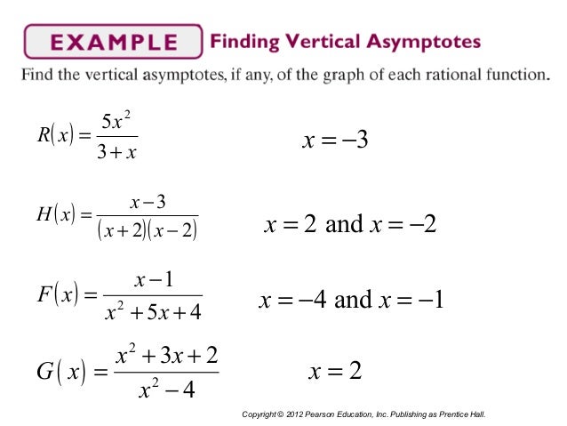 Section 4.2 properties of rational functions