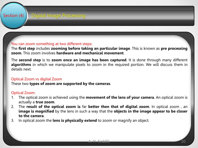 Introduction To Digital image Processing | PPT