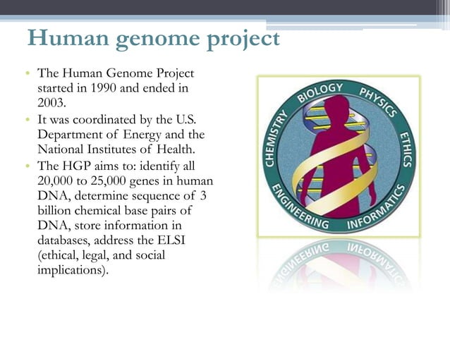 The Human Genome Project | PPT