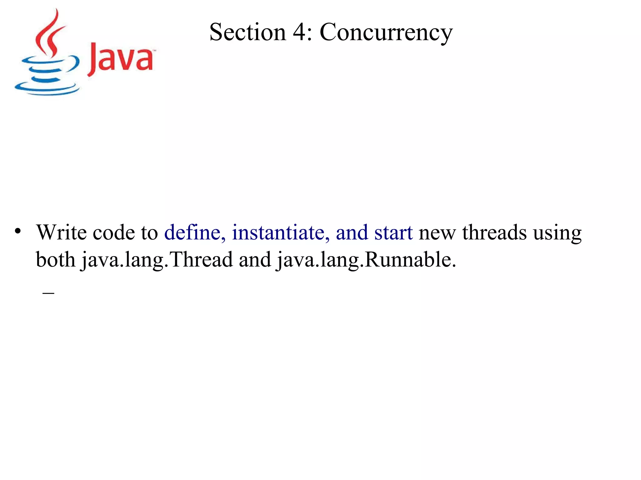 Section 4 concurrency | PPT Section 4 concurrency | PPT
