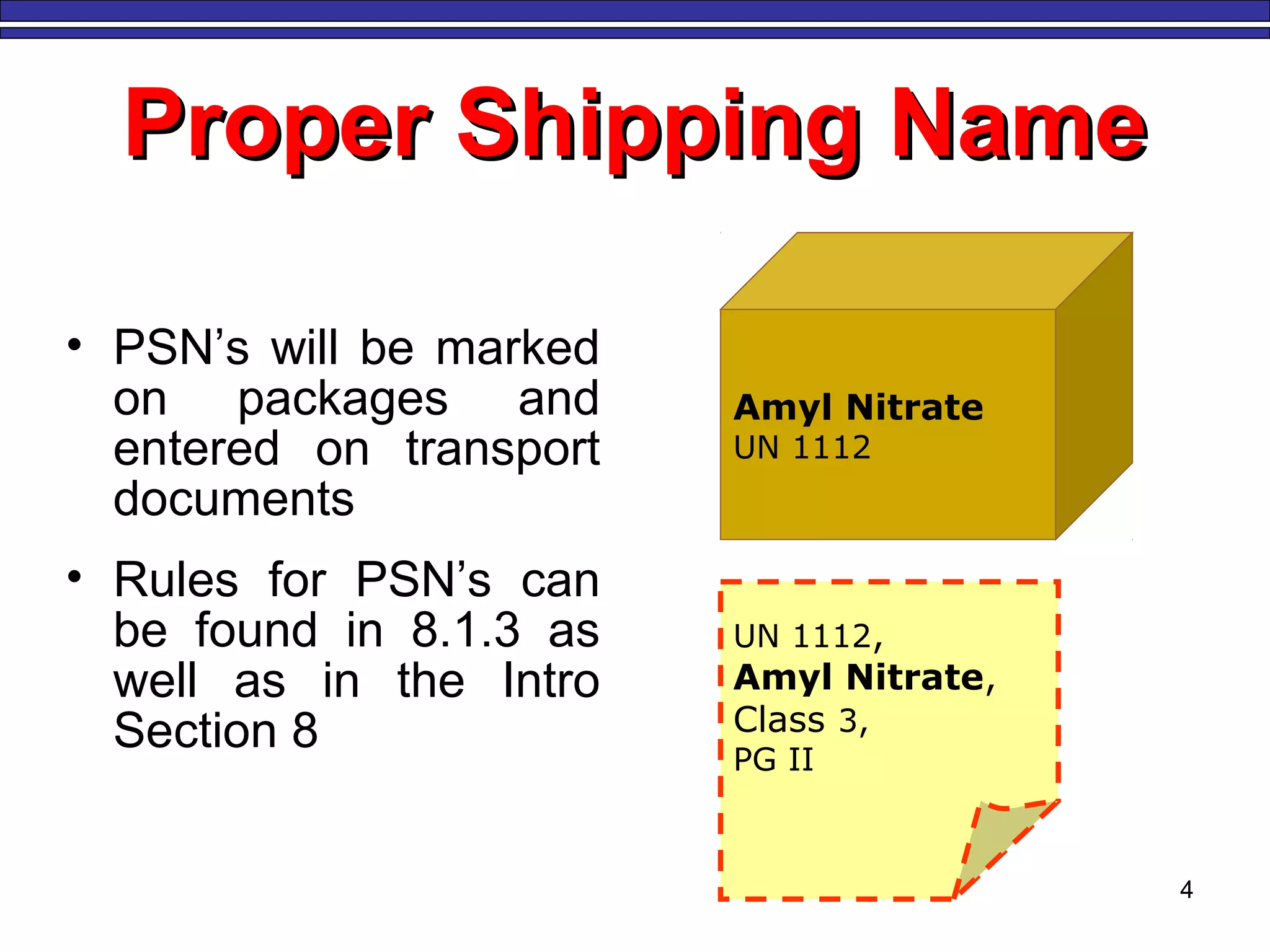 Section 4 IATA Identification | PPT