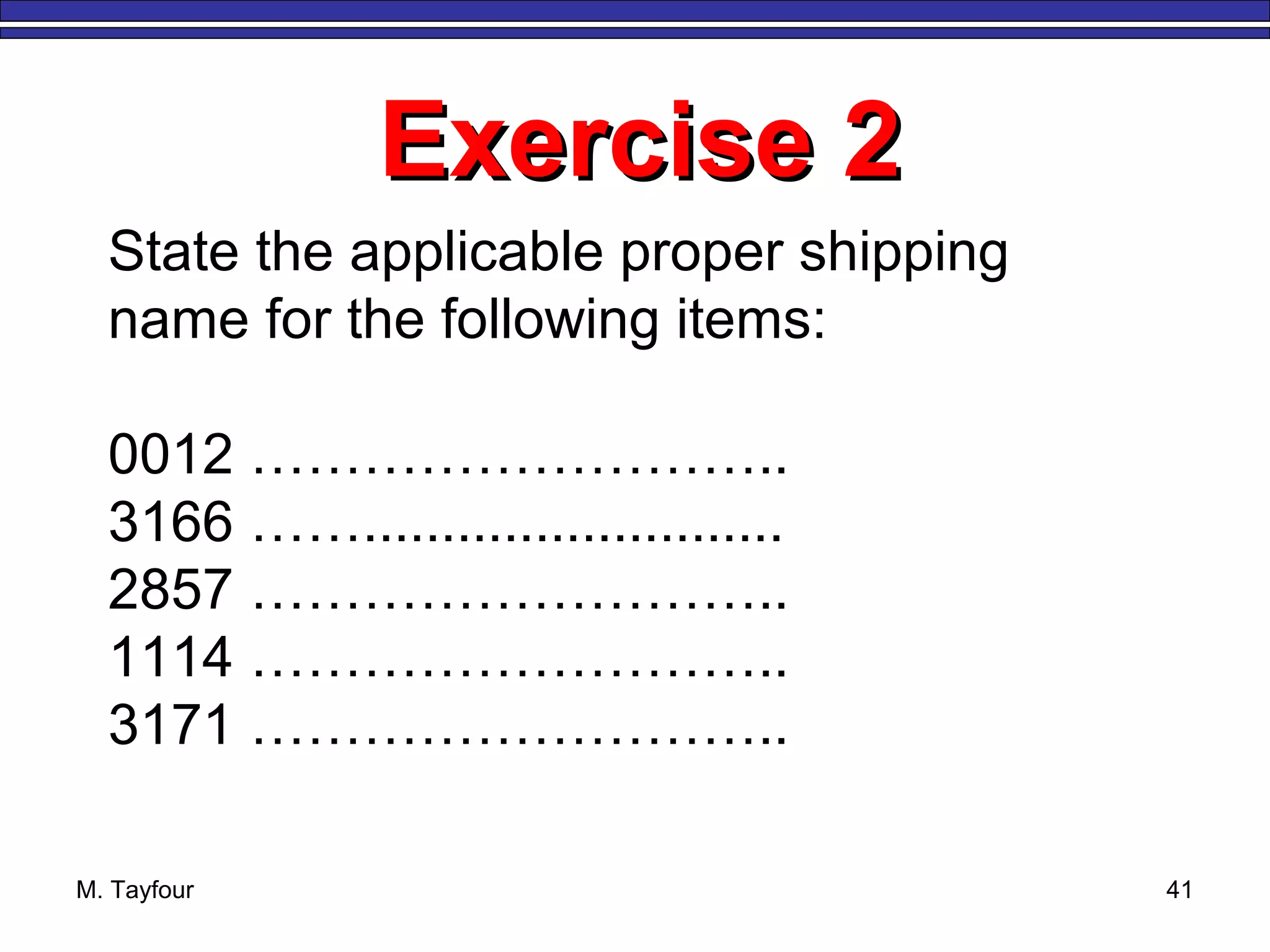 Section 4 IATA Identification | PPT
