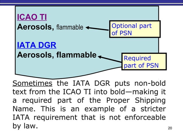 Section 4 IATA Identification | PPT | Chemistry | Science