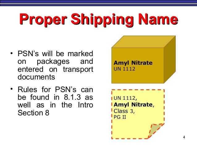 Section 4 IATA Identification