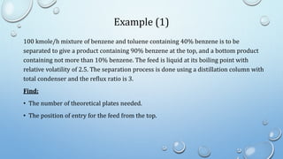 Section 4 multistage separation processes | PPTX