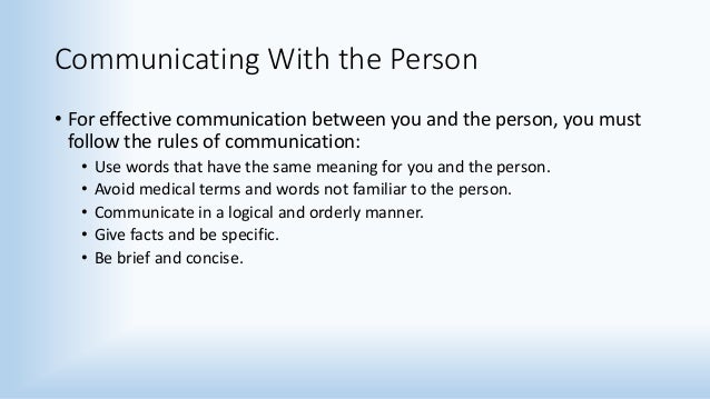 Section 4 understanding the person