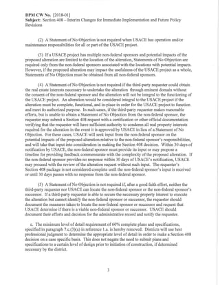 Section 408 Review | PDF