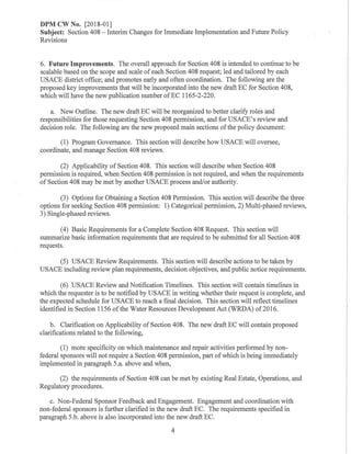 Section 408 Review | PDF