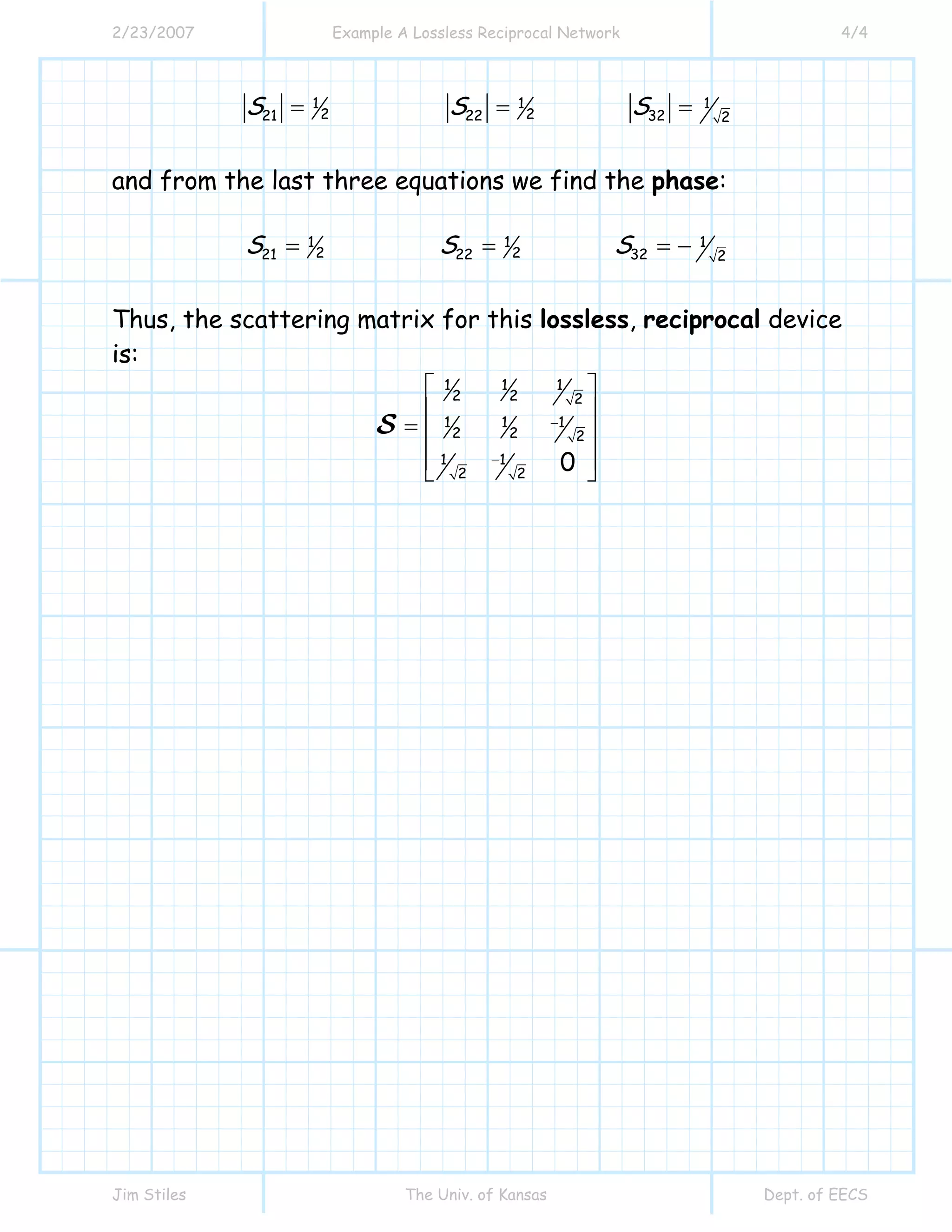 Section 4 3_the_scattering_matrix_package | PDF