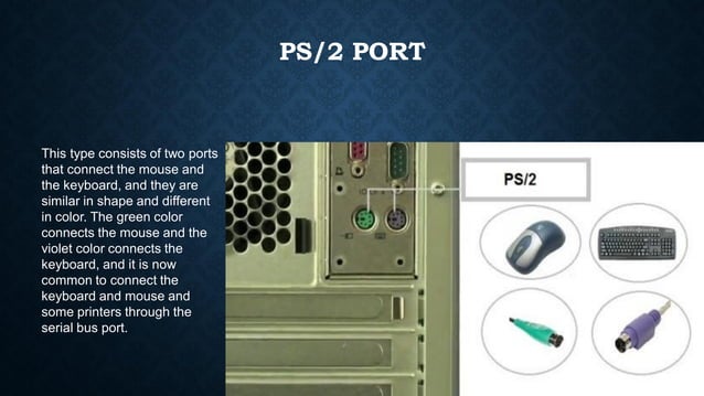 Section #4 Computer ports.pdf | Computer Peripherals | Computing