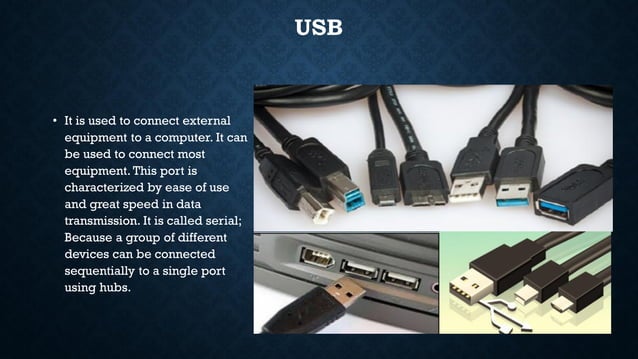 Section #4 Computer ports.pdf | Computer Peripherals | Computing