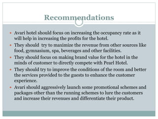 avari ramada case study | PPT