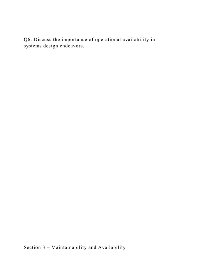 Section 4 Modularity And Complexitysystem Engineering Designdocx