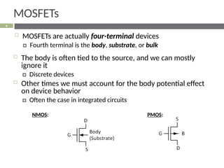 Introduction to Metal Oxide Semiconductor Field effect Transistor | PPTX