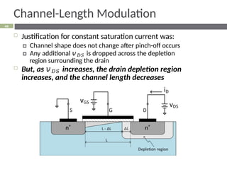 Introduction to Metal Oxide Semiconductor Field effect Transistor | PPTX