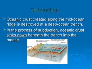 Section 4 Notes Plate Tectonics and Seafloor Spreading | PPT