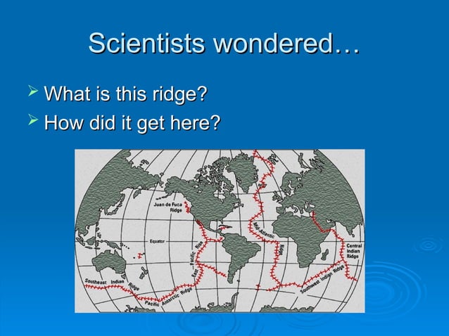 Section 4 Notes Plate Tectonics and Seafloor Spreading | PPT