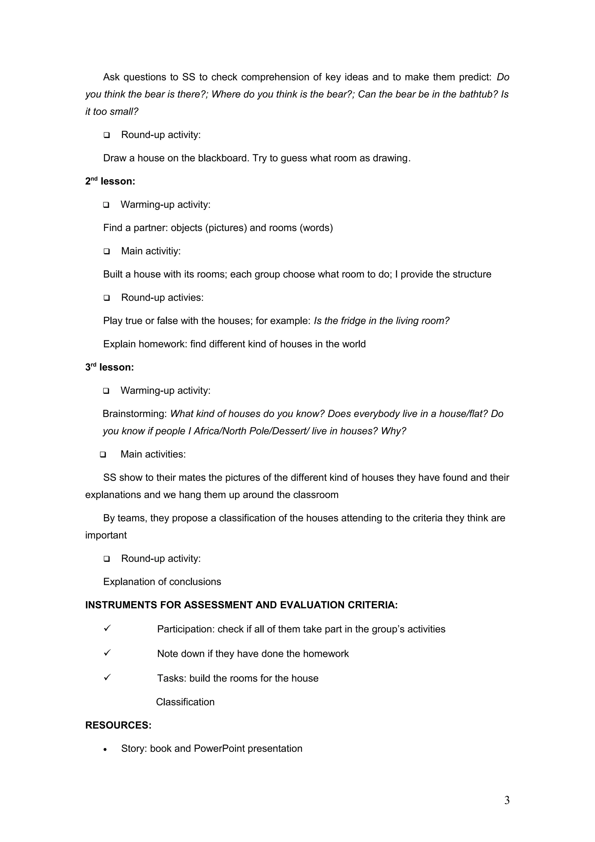 Section5.lesson plan clil | PDF