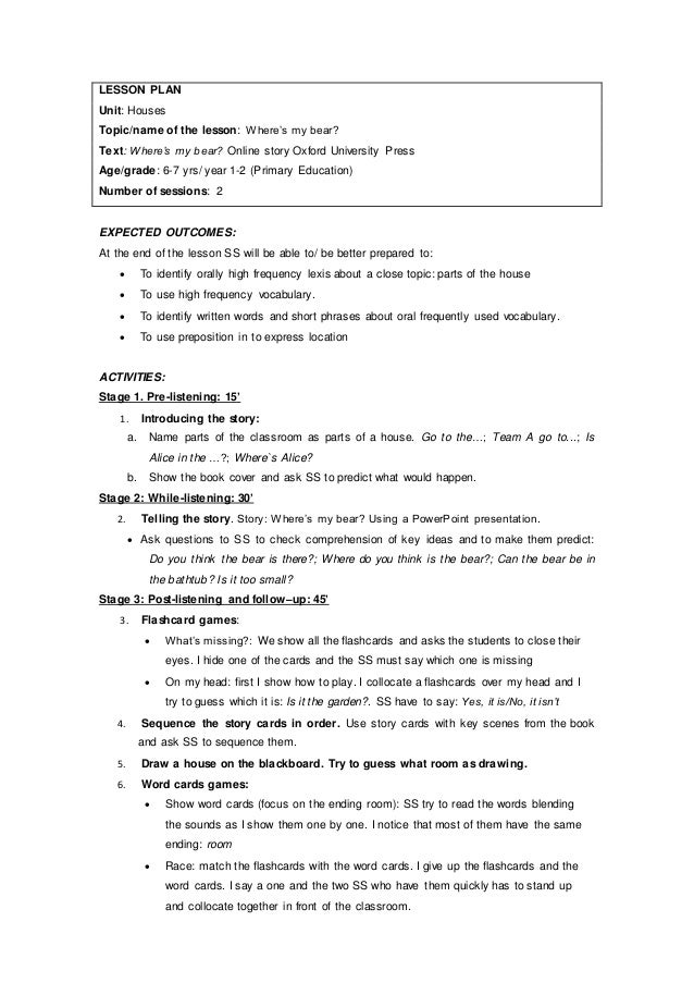 Section5.lesson plan efl